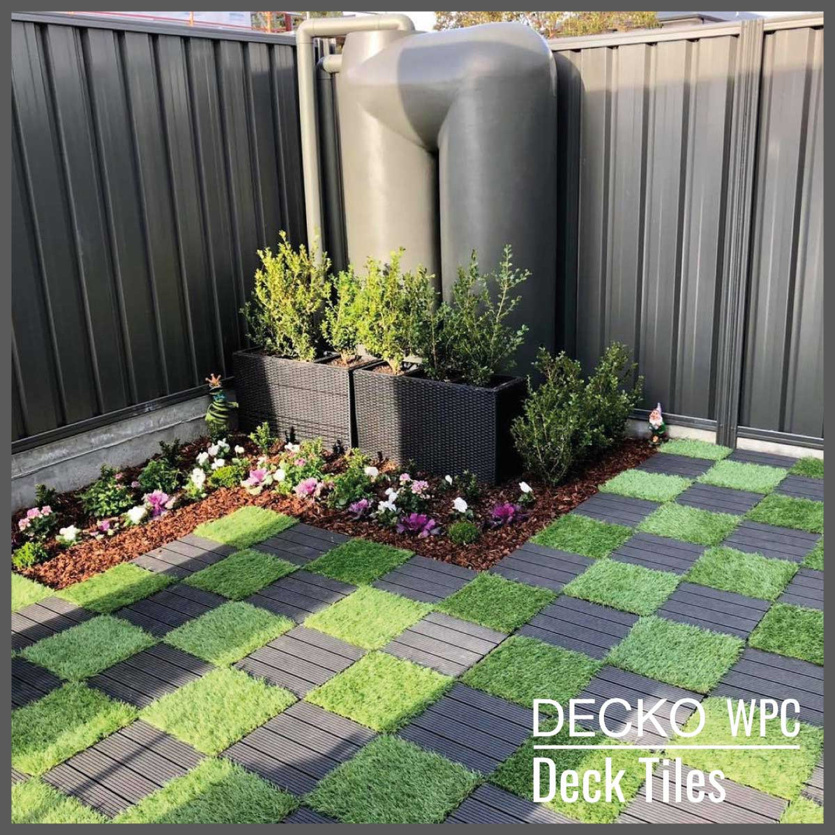 RAMP EDGE - for DECKO Premium Tiles - choose colour - 300/80/20 — DECKO ...