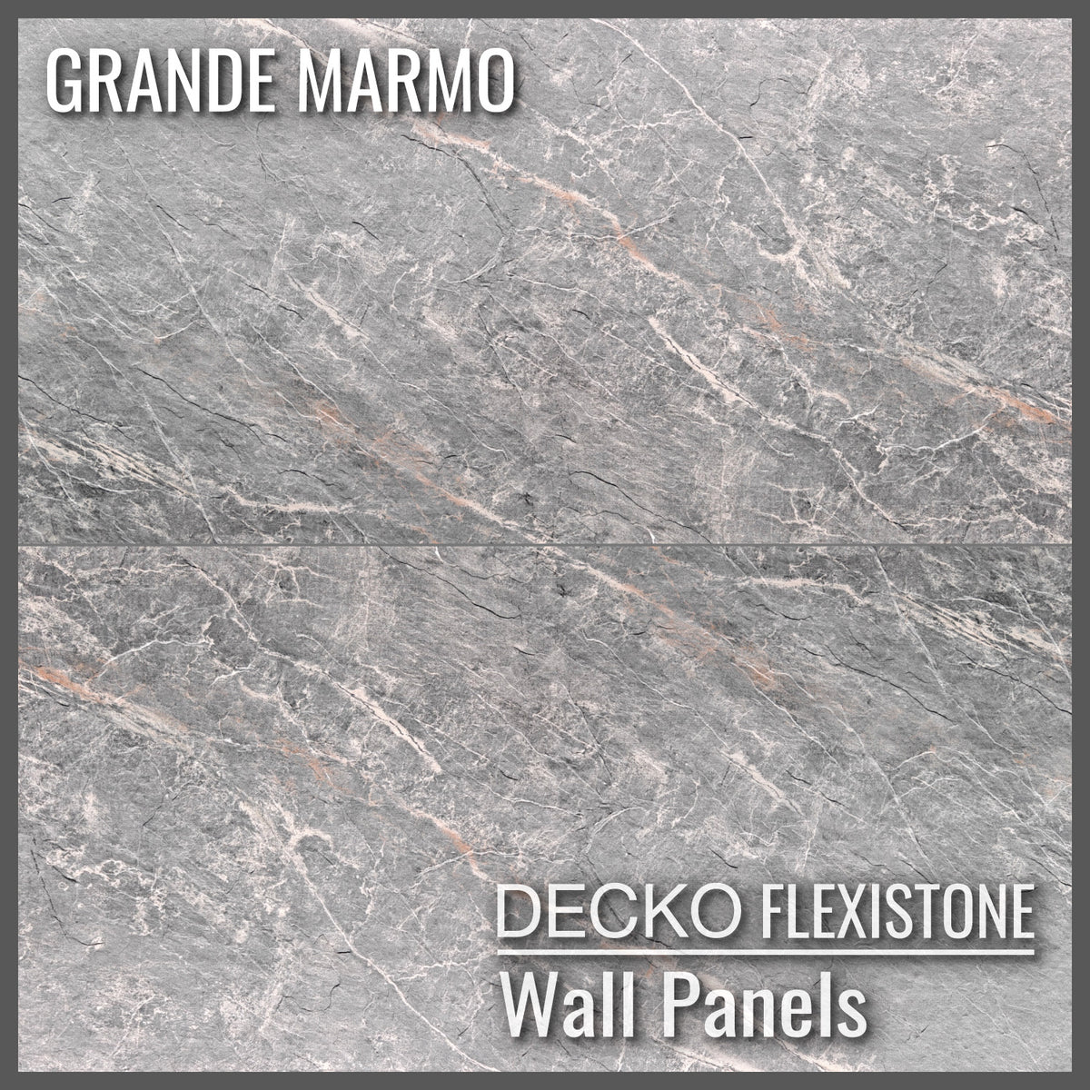 Flexible 3D Stone Wall Panels - GRANDE MARMO - Box of 5 serial panels — DECKO New Zealand