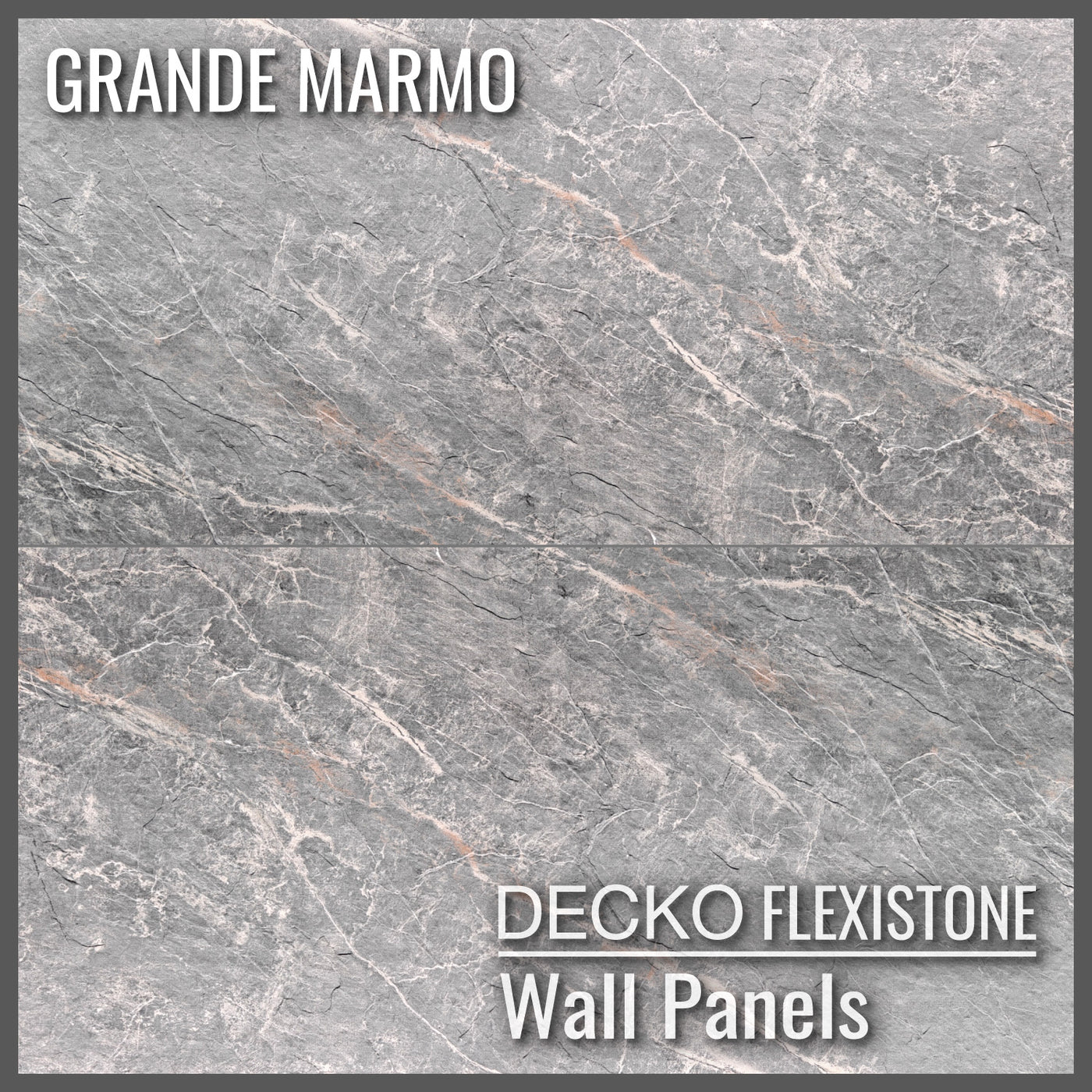 DECKO Flexistone Stone Wall Panels - GRANDE MARMO - Box of 5 1200x600m ...