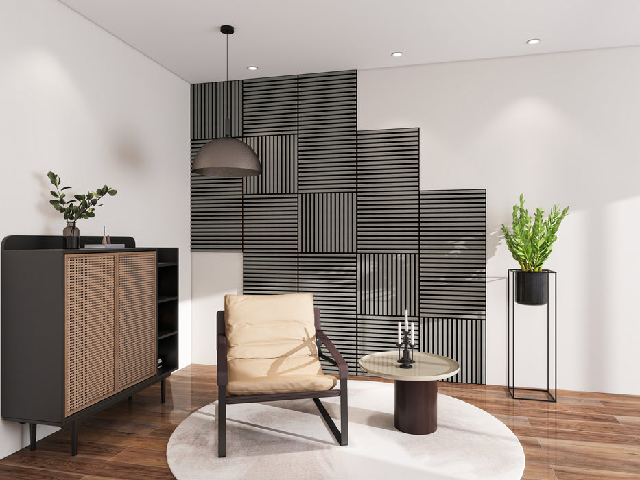DECKO SOUNDSCAPE Acoustic Wall - BEECH - Square — DECKO New Zealand